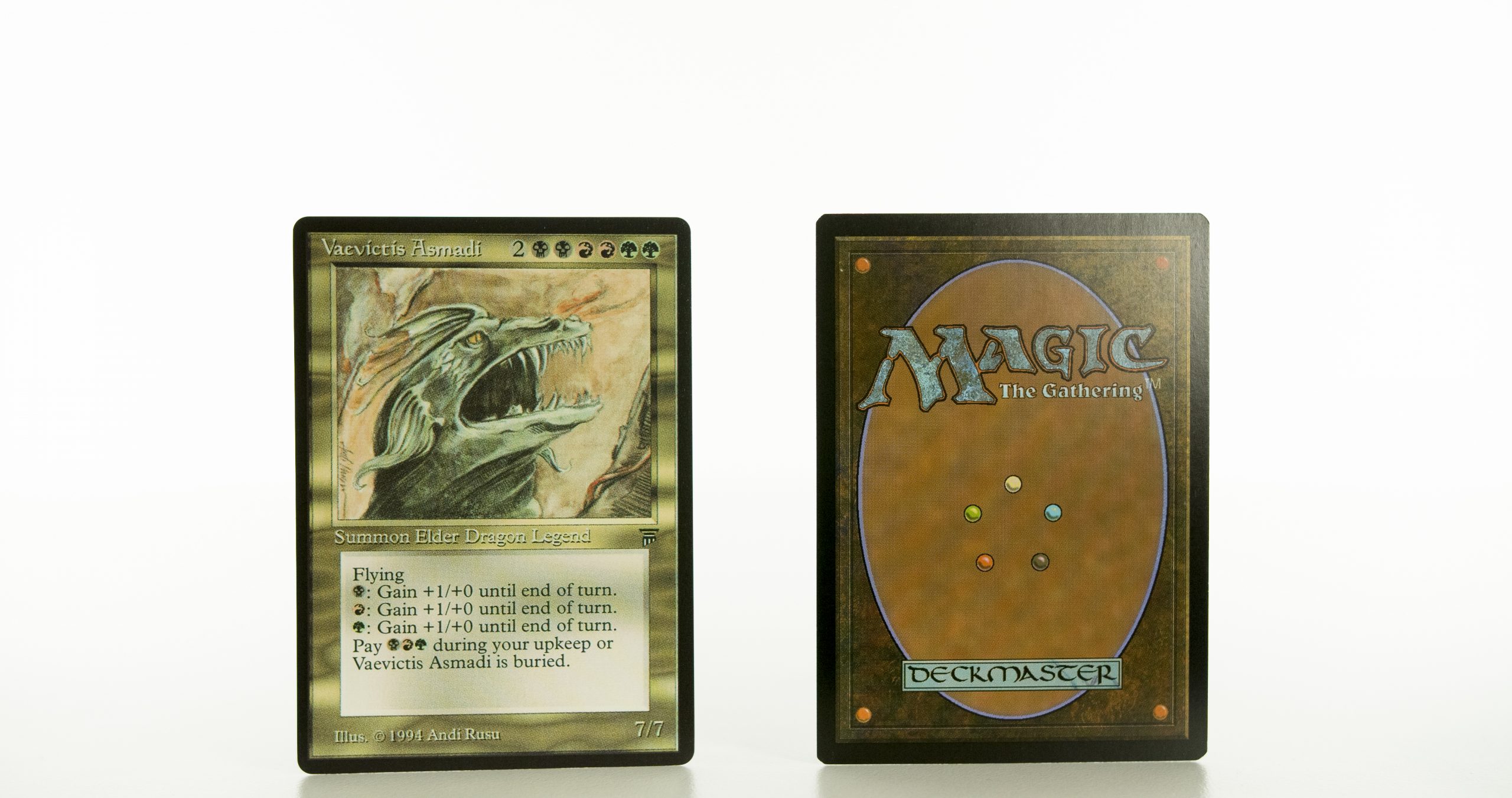 Vaevictis Asmadi legends (LEG) mtg proxy magic the gathering tournament ...