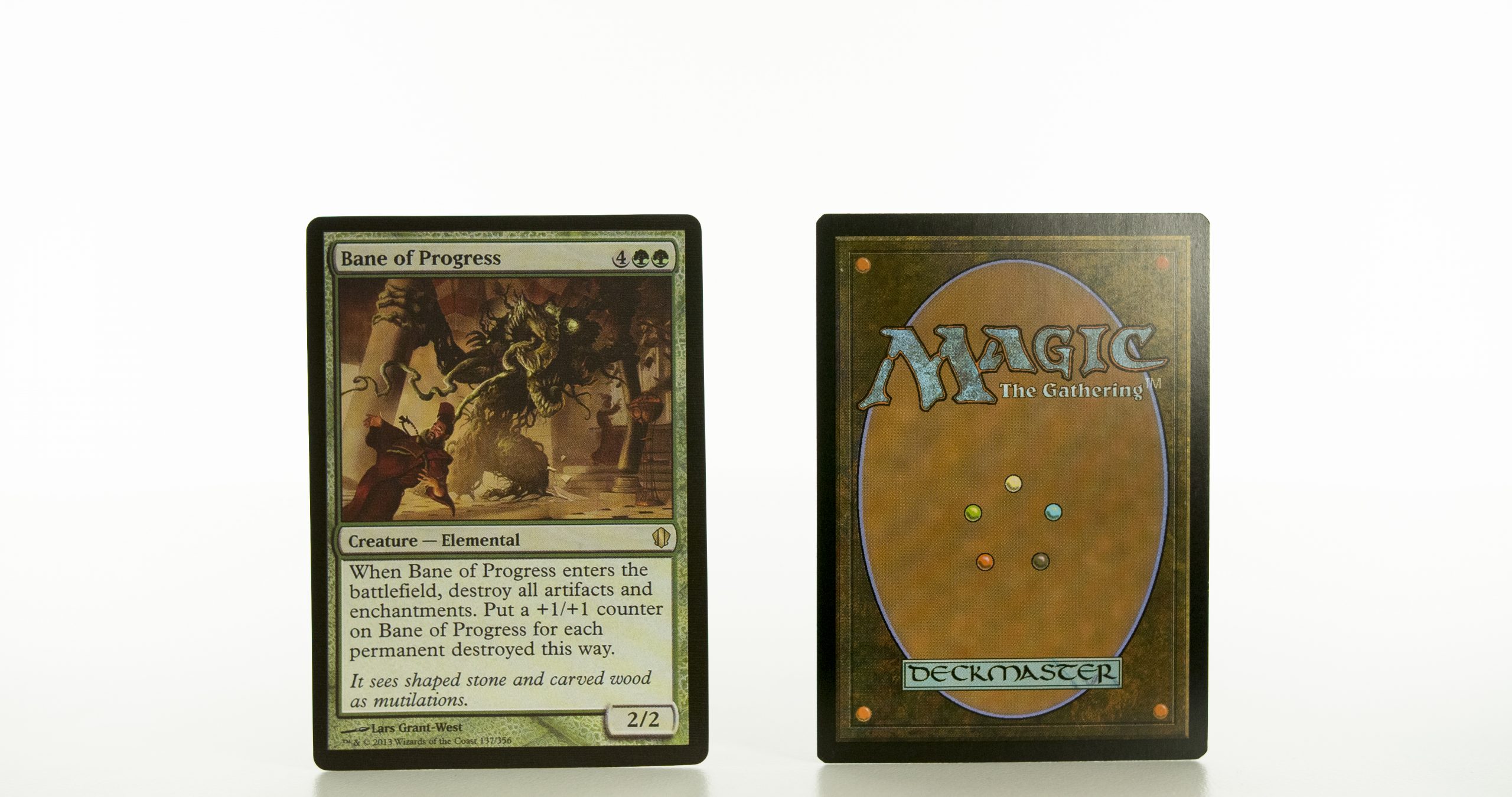 Bane of Progress Commander 2013 C13 mtg proxy magic the gathering ...