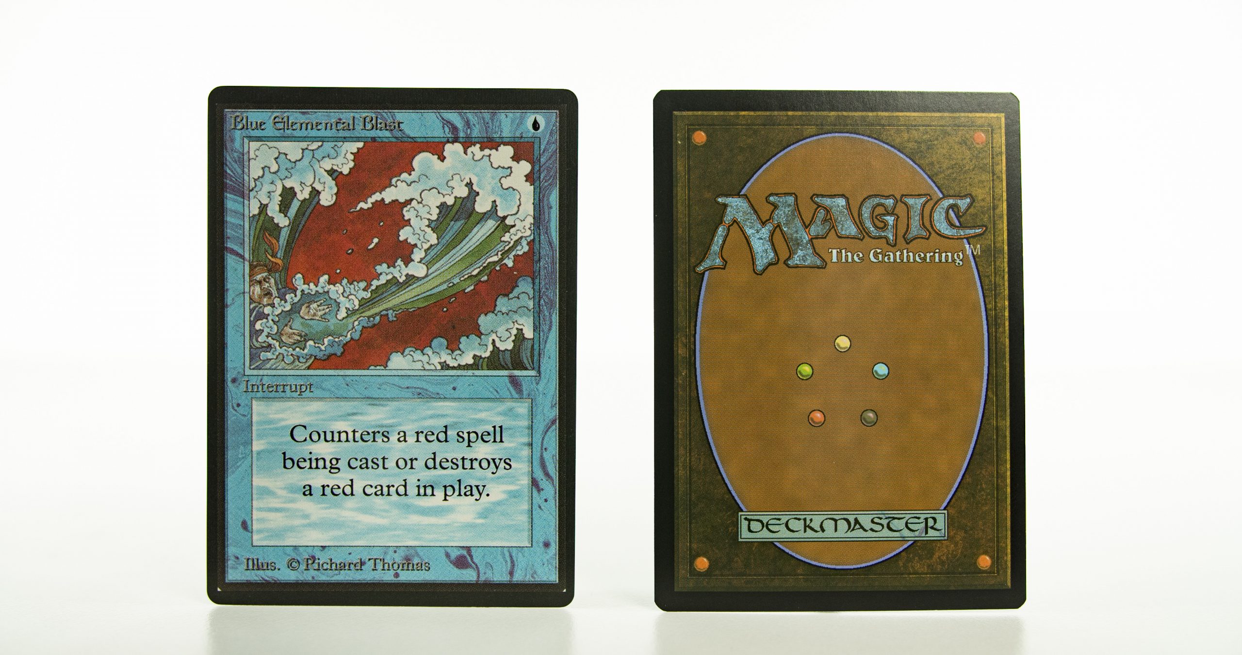 Blue Elemental Blast B Limited Edition Beta (LEB) mtg proxy magic the ...
