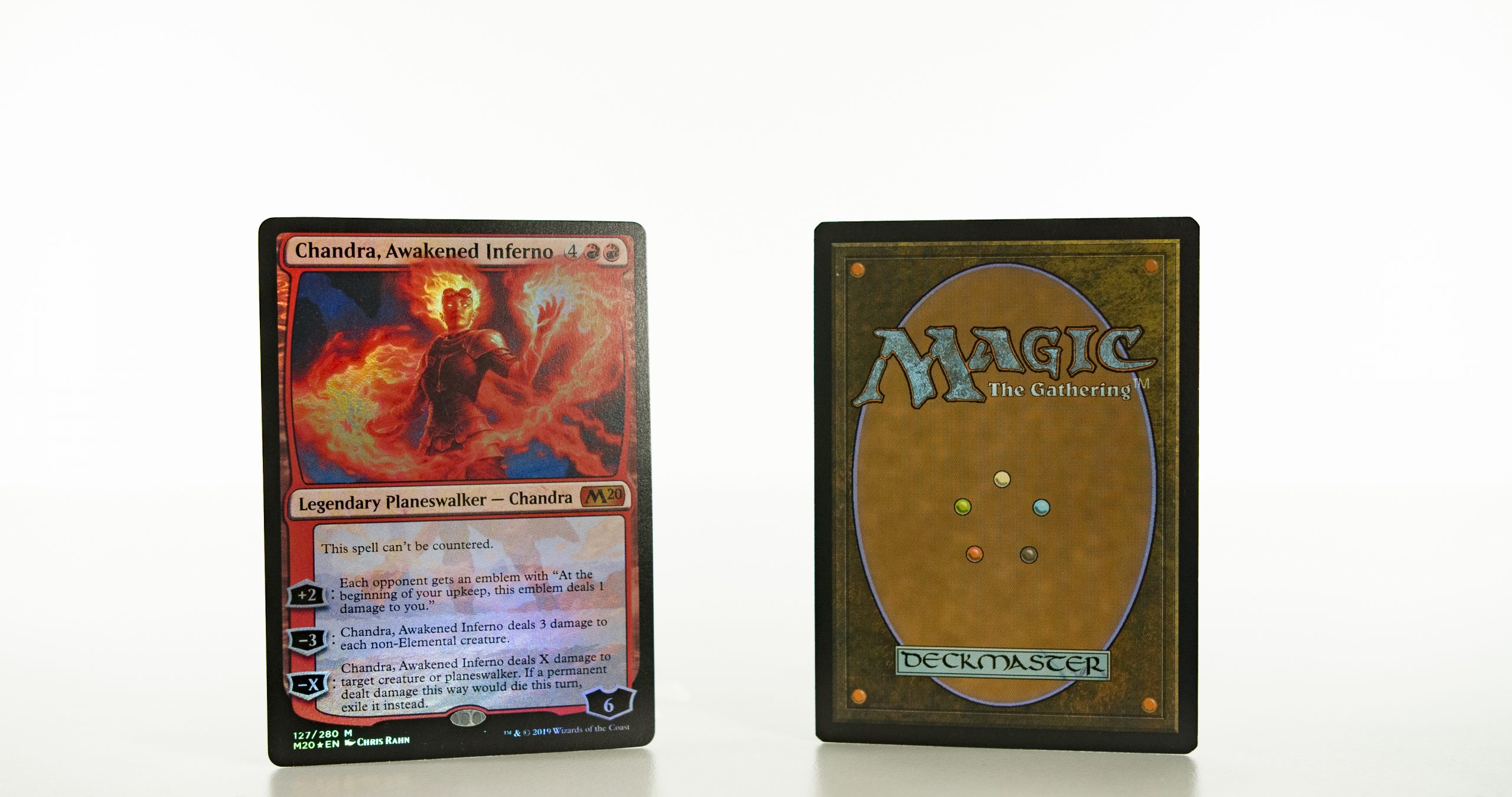 Chandra, Awakened Inferno M20 foil mtg proxy magic the gathering ...