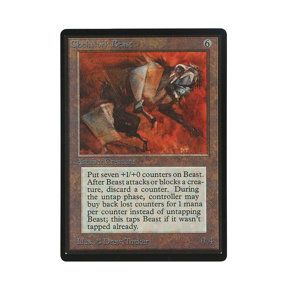 Clockwork Beast B Limited Edition Beta (LEB) normal – PROXY MTG CARDS