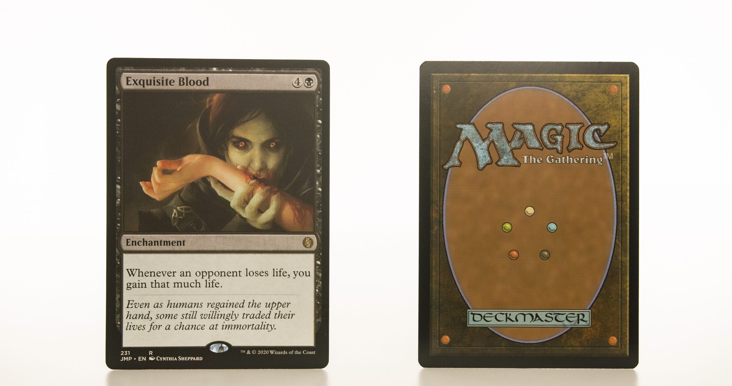 Exquisite Blood Jumpstart (JMP) hologram mtg proxy magic the gathering ...
