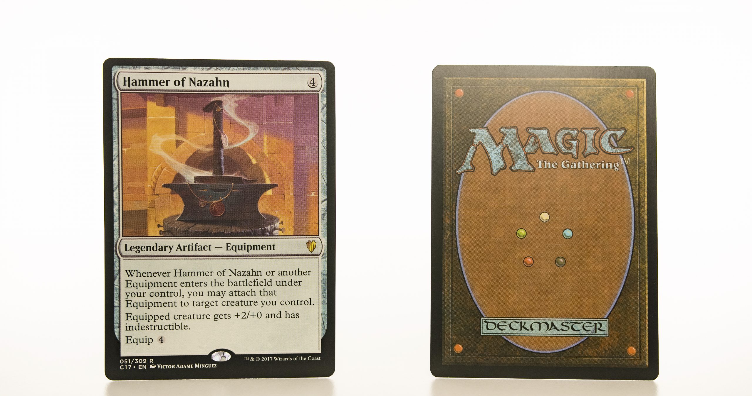 Hammer of Nazahn C17 hologram mtg proxy magic the gathering tournament ...