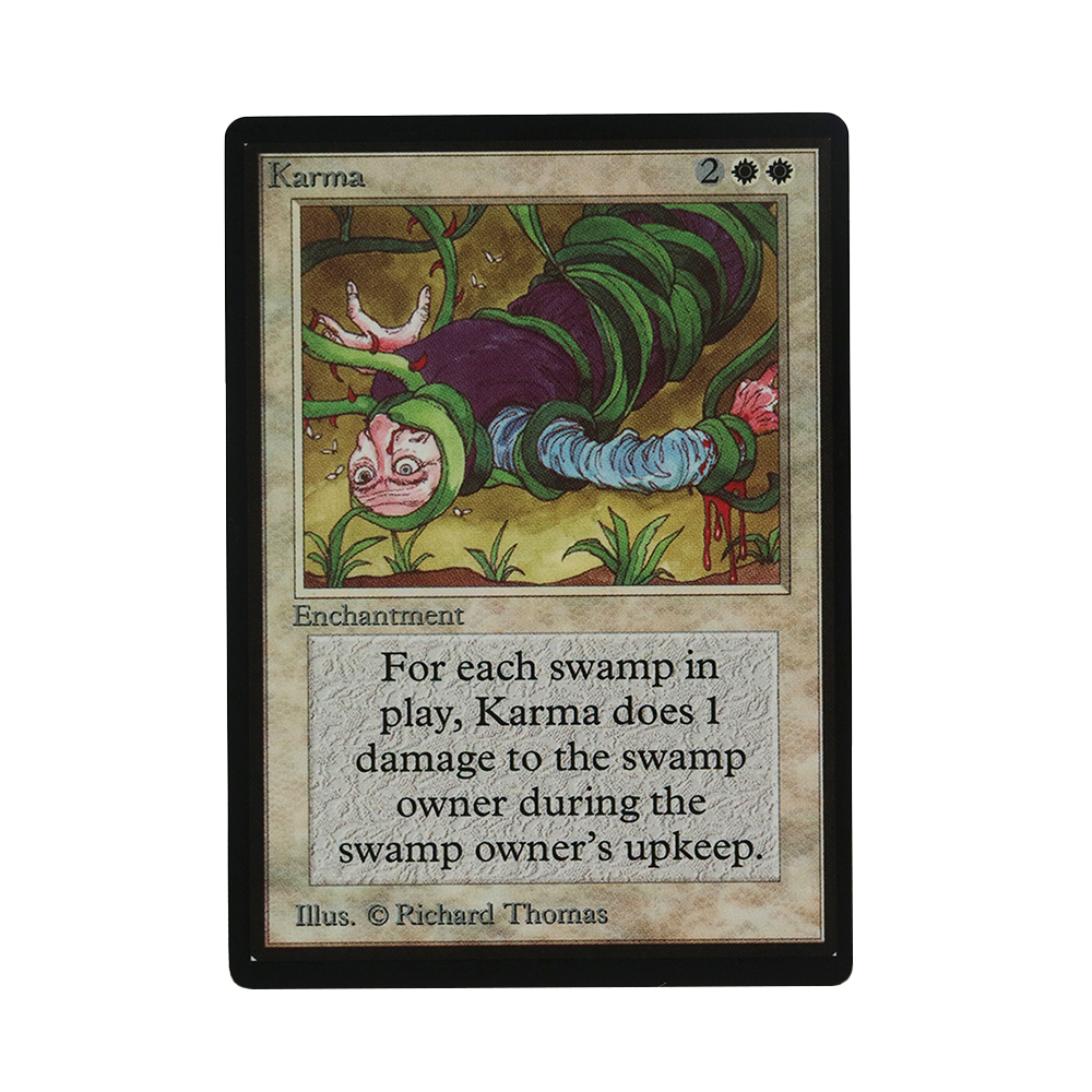 Karma B Limited Edition Beta (LEB) normal – PROXY MTG CARDS