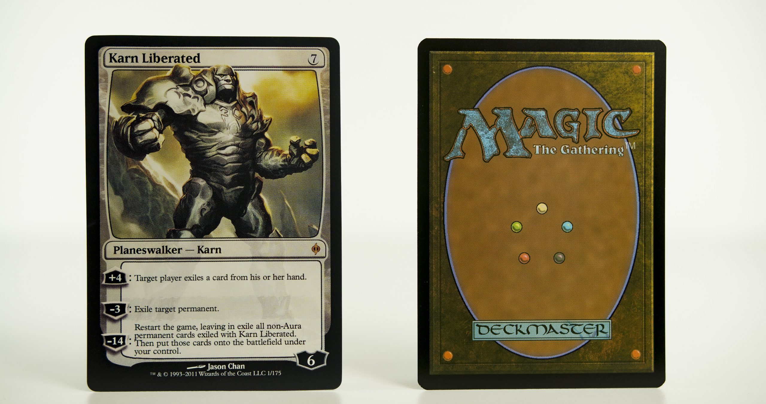 Karn Liberated New Phyrexia mtg proxy magic the gathering tournament ...