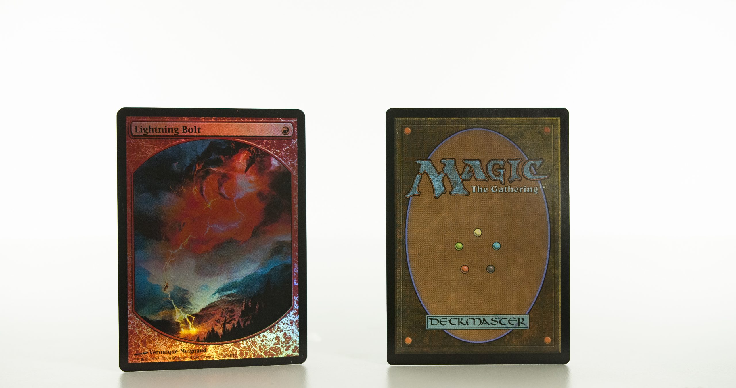 Lightning Bolt Magic Player Rewards 2010 mtg proxy magic the gathering ...