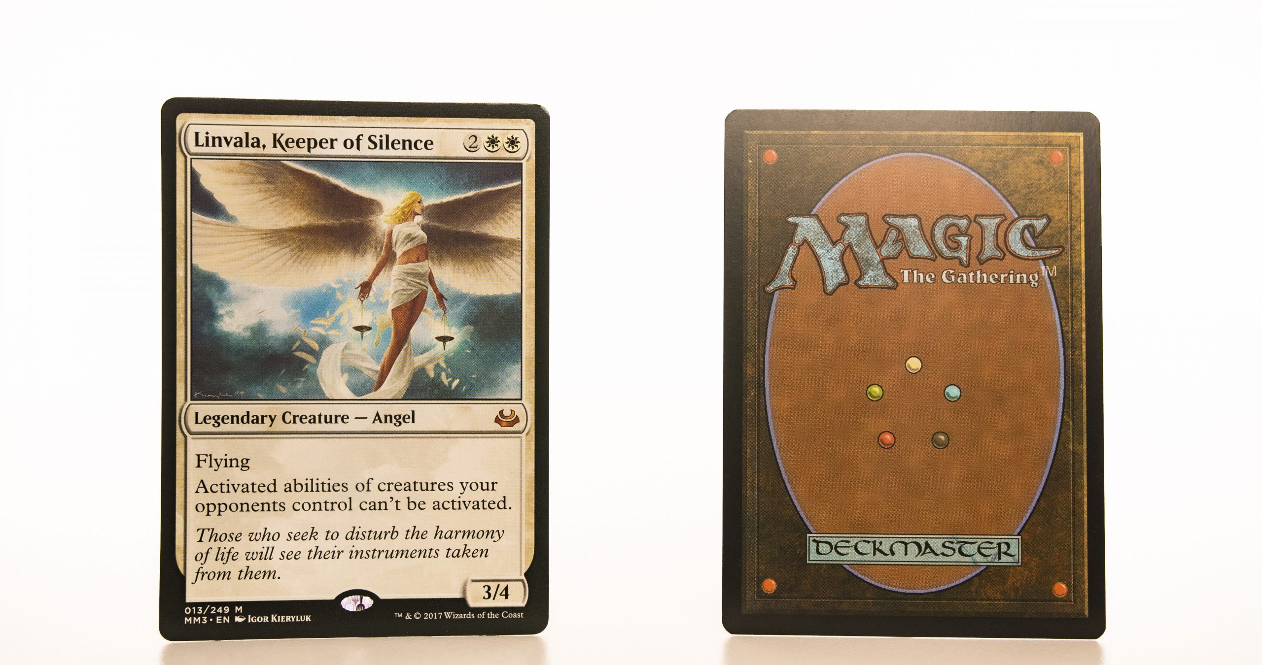 Linvala, Keeper of Silence MM3 mtg proxy magic the gathering tournament ...