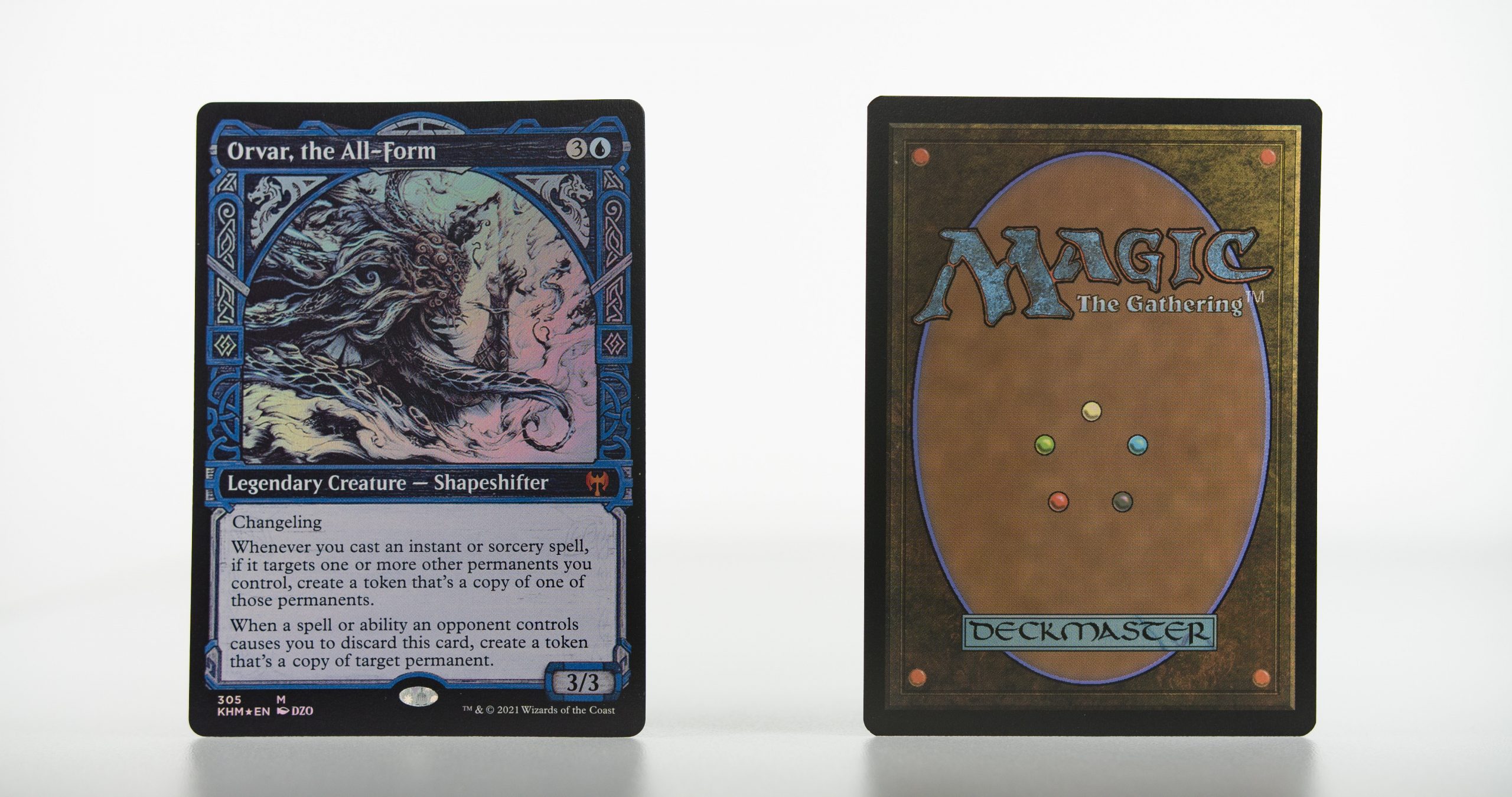 Orvar, the All-Form special art Kaldheim (KHM) foil mtg proxy magic the ...