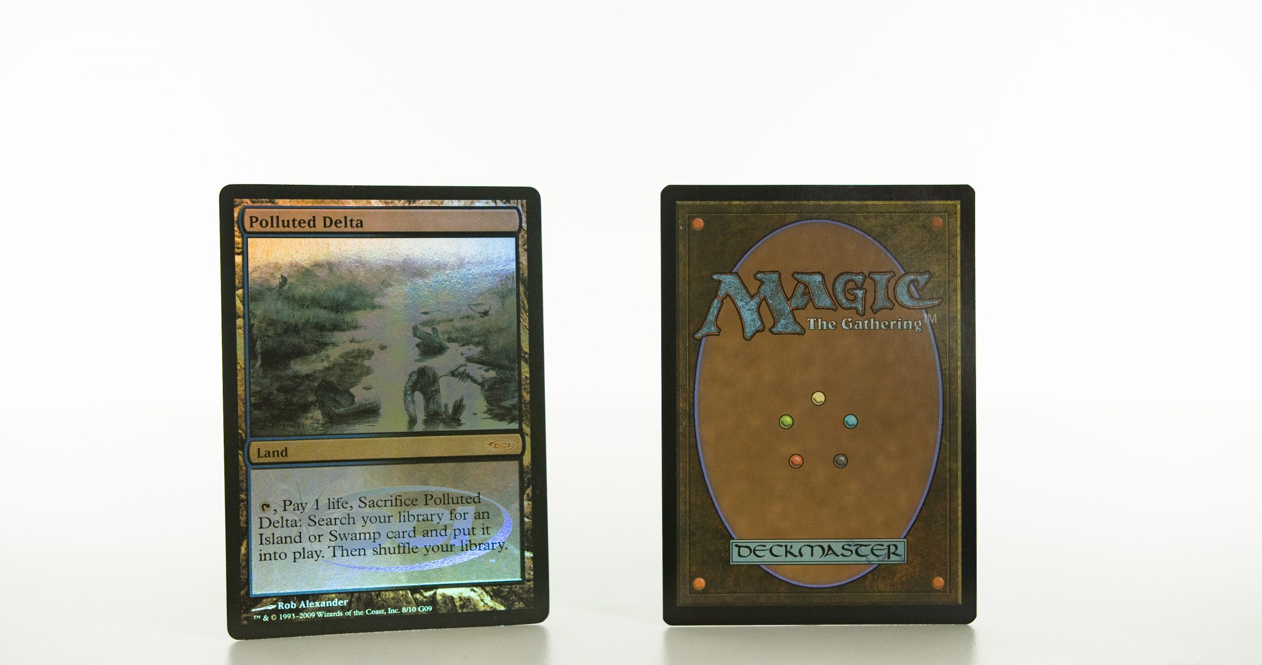 Polluted Delta Judge Gift Cards 2009 mtg proxy magic the gathering ...