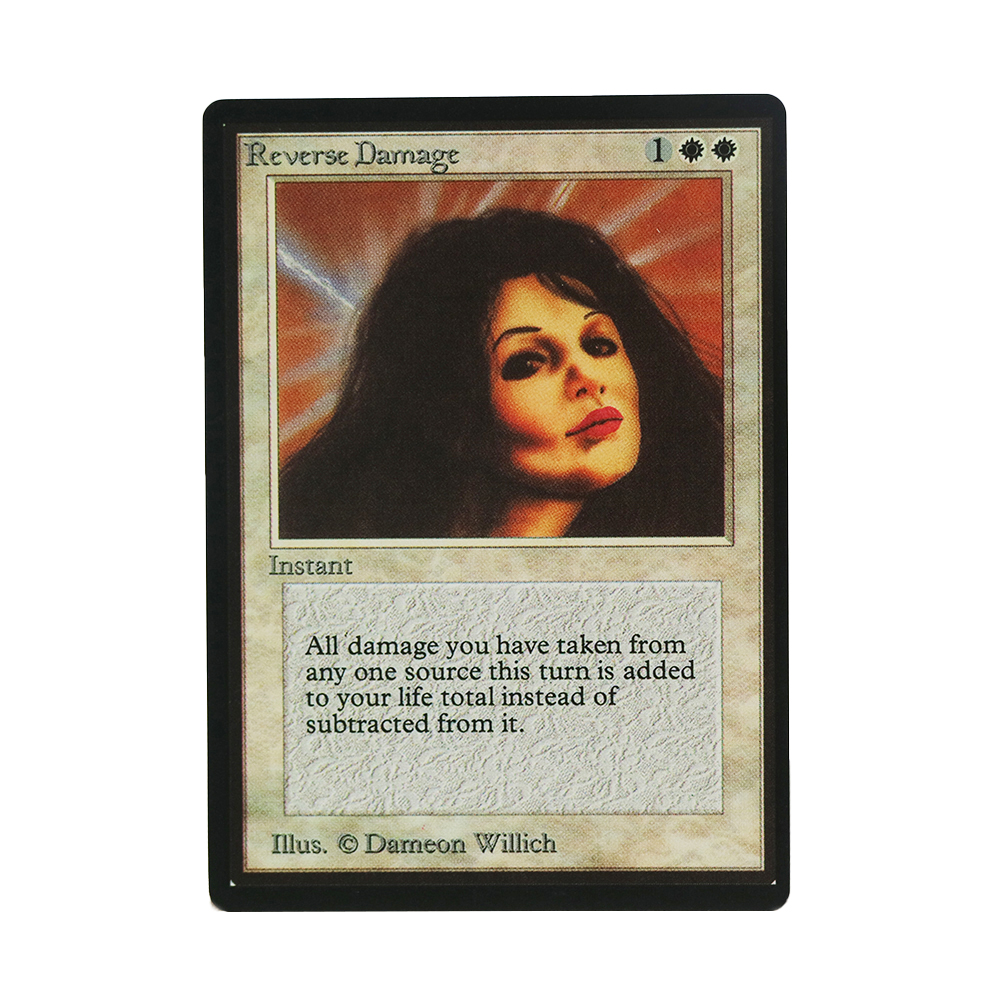 Reverse Damage B Limited Edition Beta (LEB) normal – PROXY MTG CARDS
