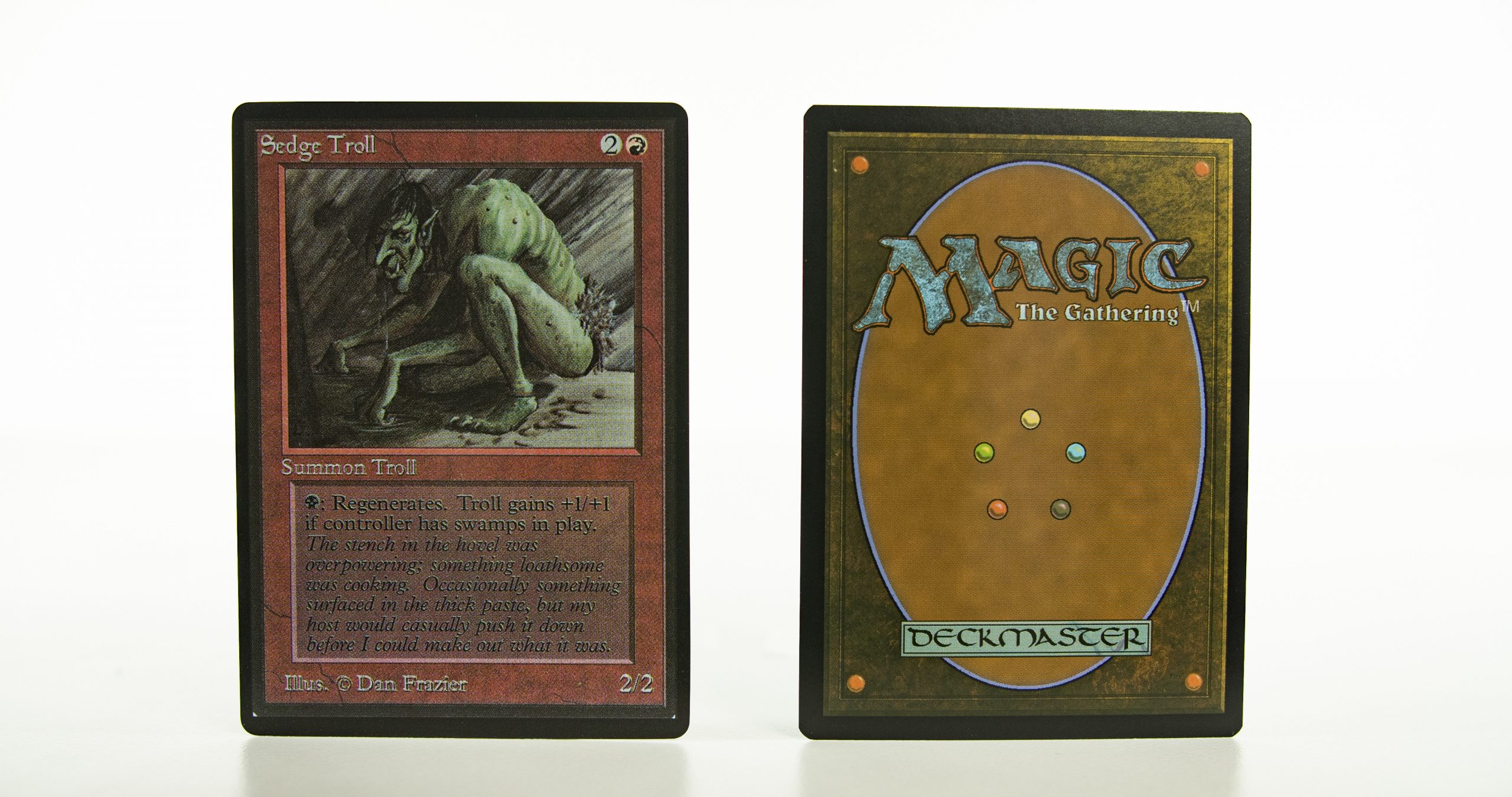 Sedge Troll B Limited Edition Beta (LEB) mtg proxy magic the gathering ...