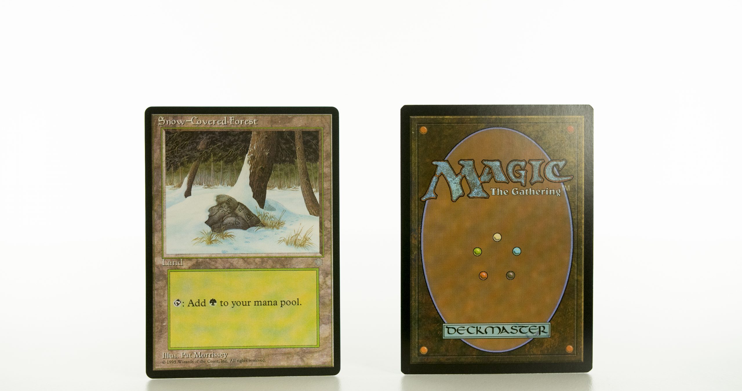 Snow-Covered forest Ice Age mtg proxy magic the gathering tournament ...