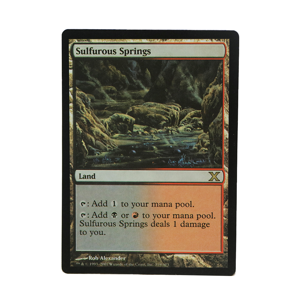 Sulfurous Springs Tenth Edition (10E) normal – PROXY MTG CARDS