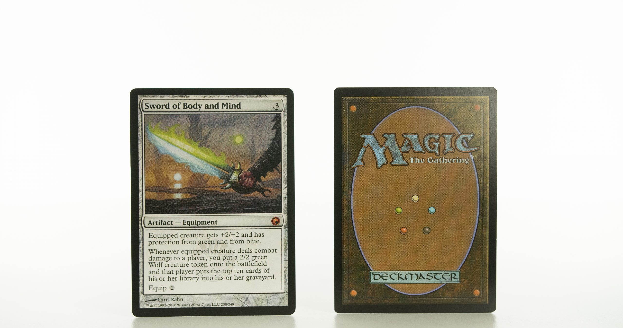 Sword of Body and Mind Scars of Mirrodin mtg proxy magic the gathering ...