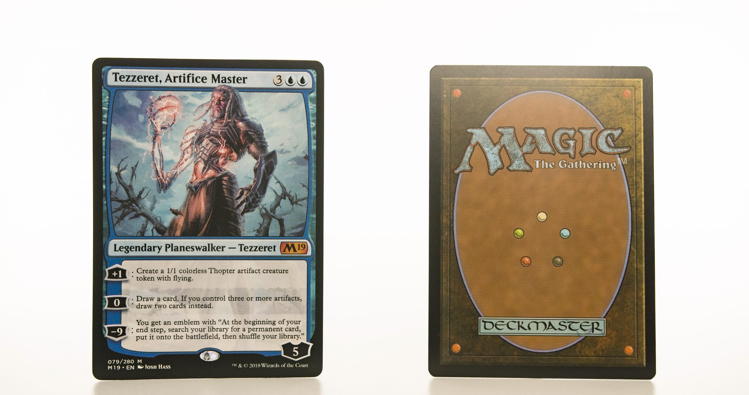 Tezzeret, Artifice Master M19 mtg proxy magic the gathering tournament ...
