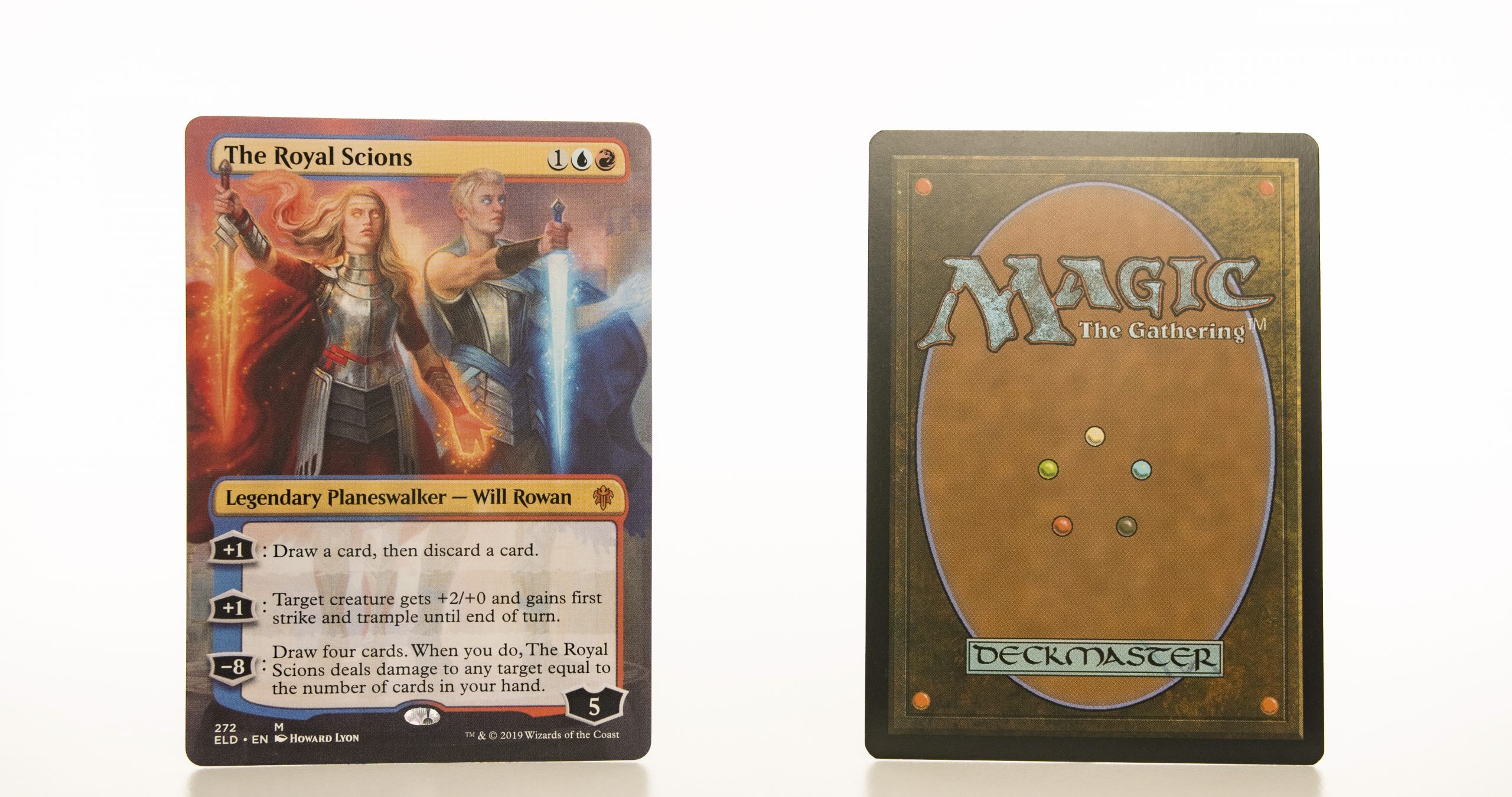The Royal Scions ELD Throne of Eldraine hologram mtg proxy magic the gathering tournament ...