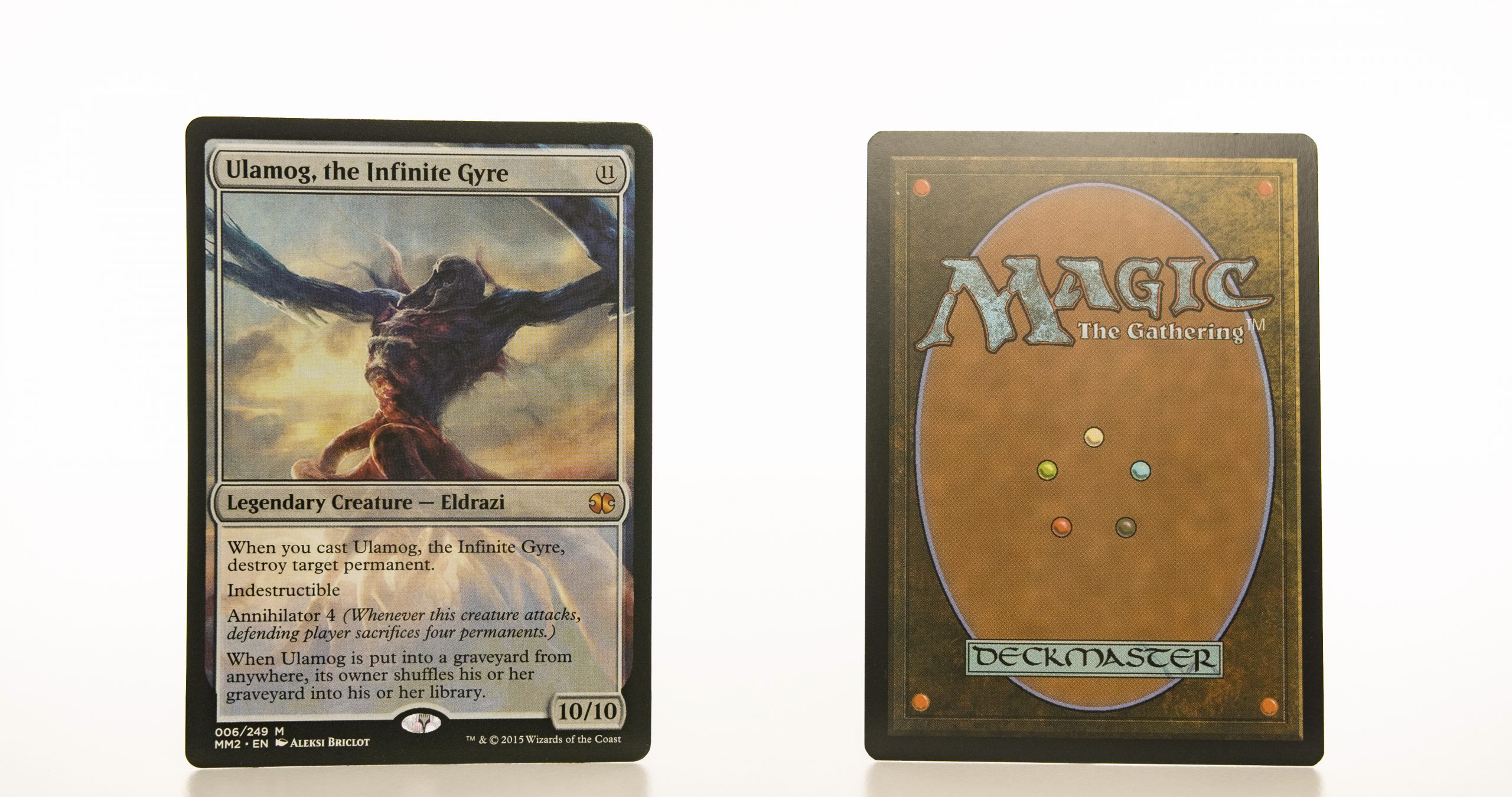 Ulamog, the Infinite Gyre MM2 (Modern Masters 2015) mtg proxy magic the gathering tournament ...