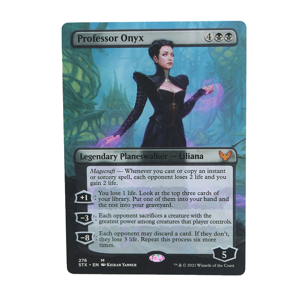 professor onyx extended art STX Strixhaven: School of Mages Commander ...