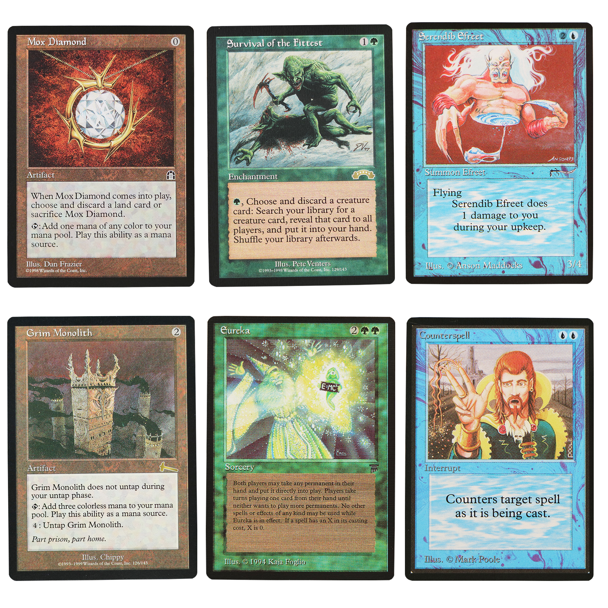 56 pieces per set normal cards for vintage fixed set mtg proxy magic ...
