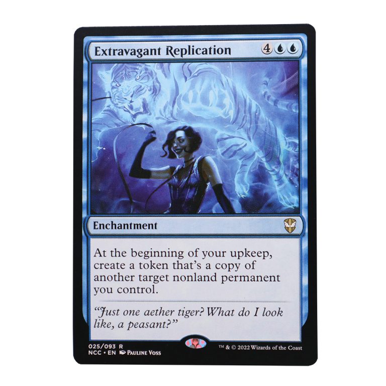Extravagant Replication #25 New Capenna Commander (NCC) hologram ...
