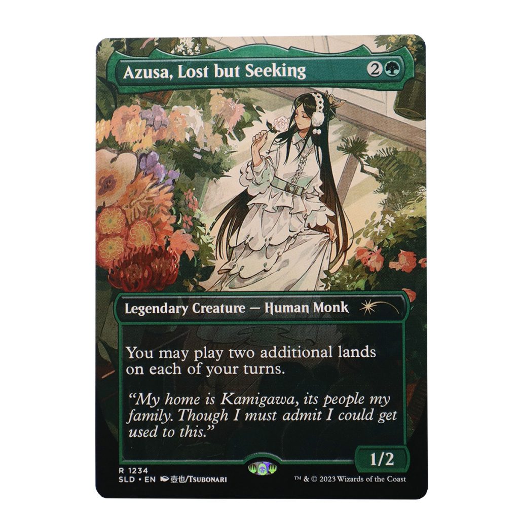 Azusa, Lost but Seeking #1234 Secret Lair Drop (SLD) hologram – PROXY ...