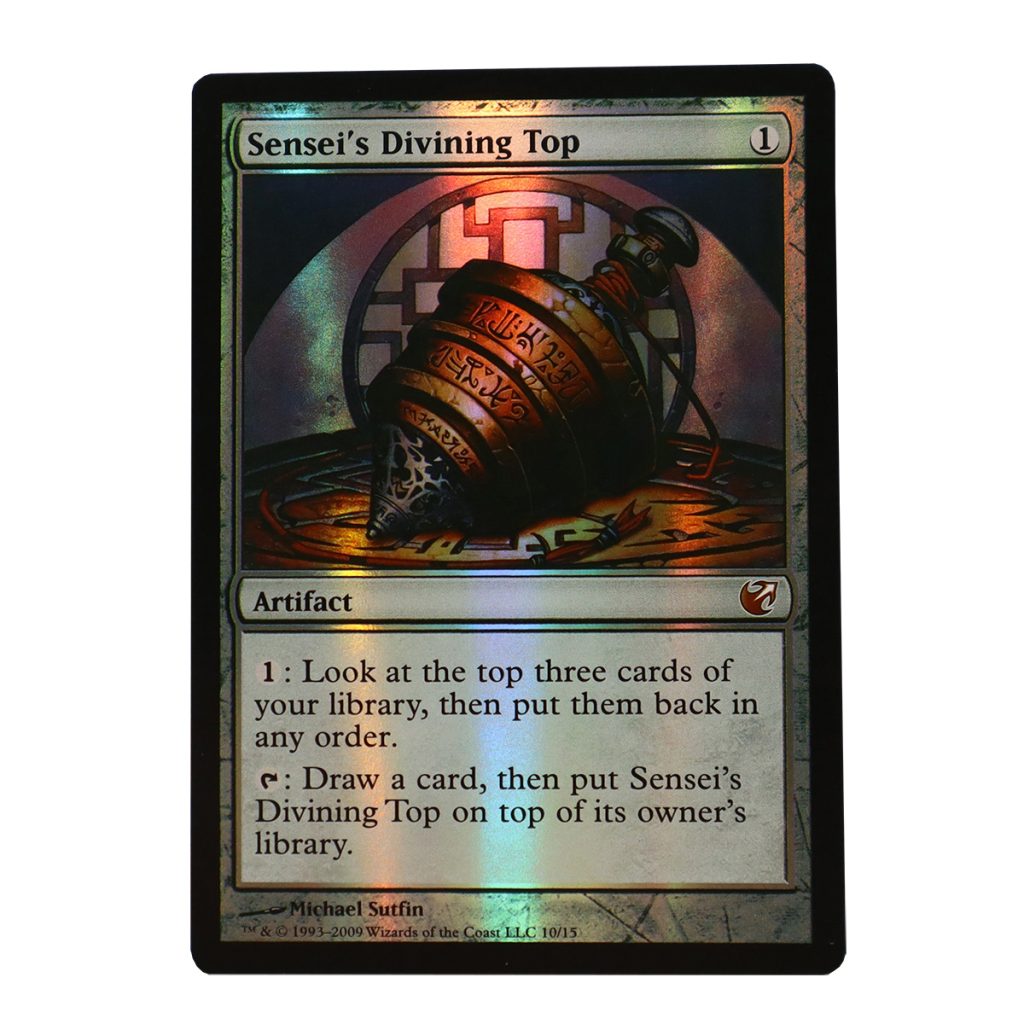 Sensei’s Divining Top From the Vault: Exiled (V09) foil – PROXY MTG CARDS